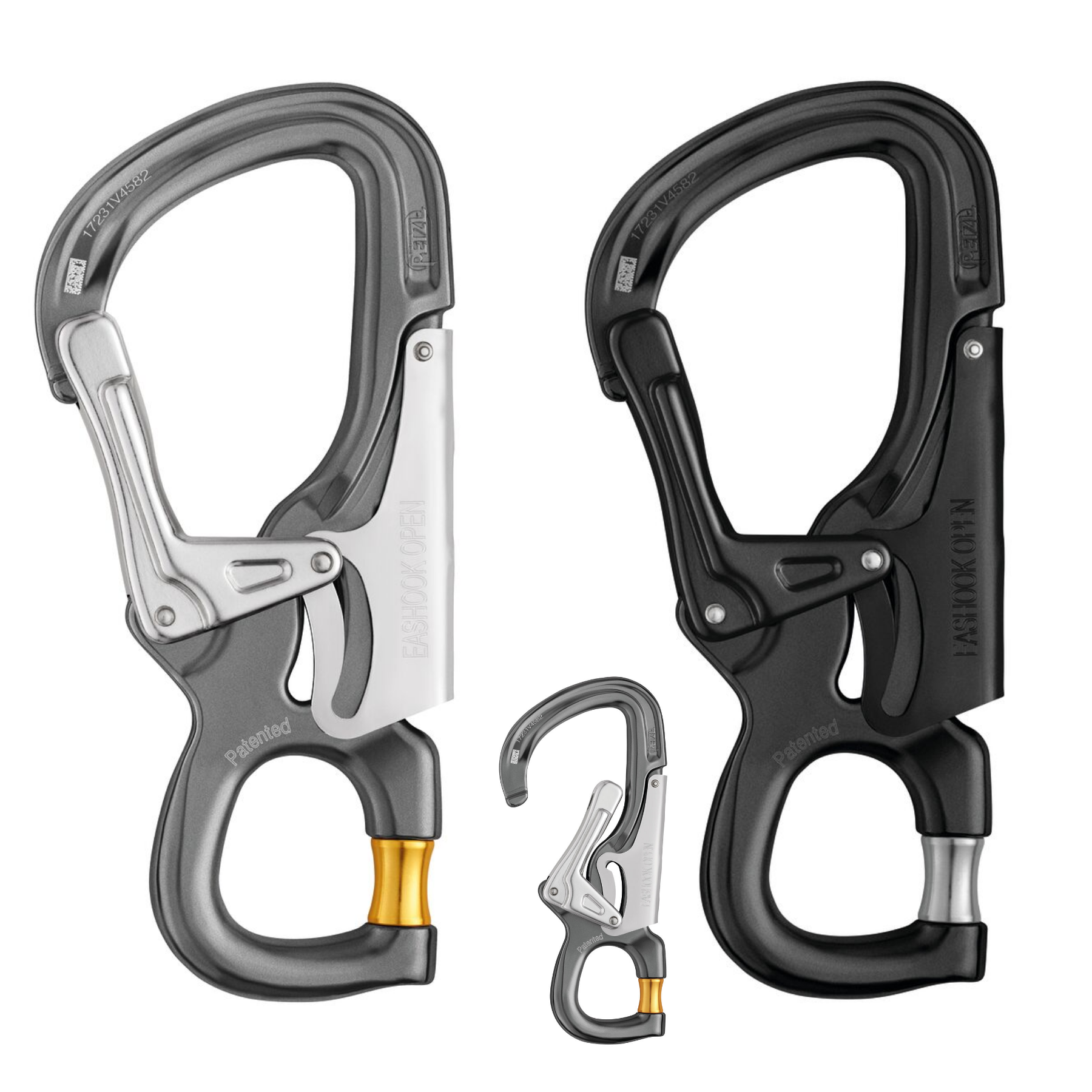Petzl EASHOOK OPEN Connector – Parkway Arborist & Landscape Supplies